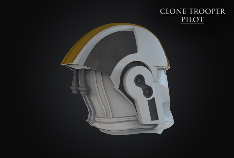 Clone Trooper Pilot Helmet Phase 1 3D Print STL Files - Etsy