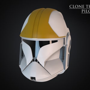 Clone Trooper Pilot Helmet Phase 1 3D Print STL Files - Etsy
