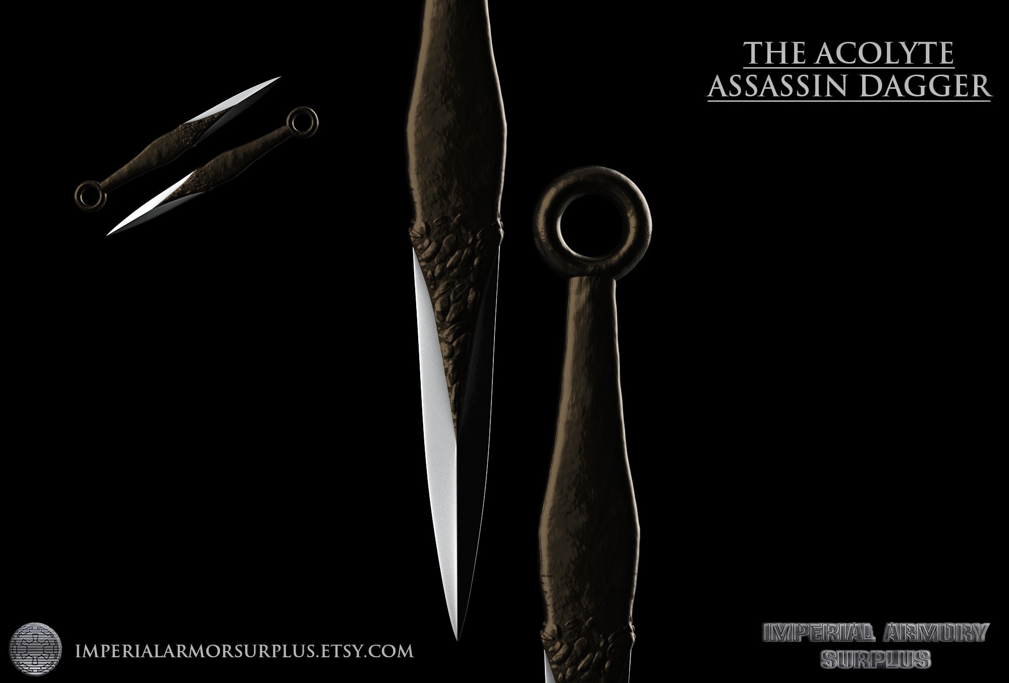 The Acolyte Mae Assassin Dagger Knife 3D Print STL Files - Etsy