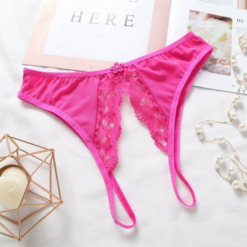 Extreme Open Crotch See Through Panty Crotchlesspanties Etsy Uk
