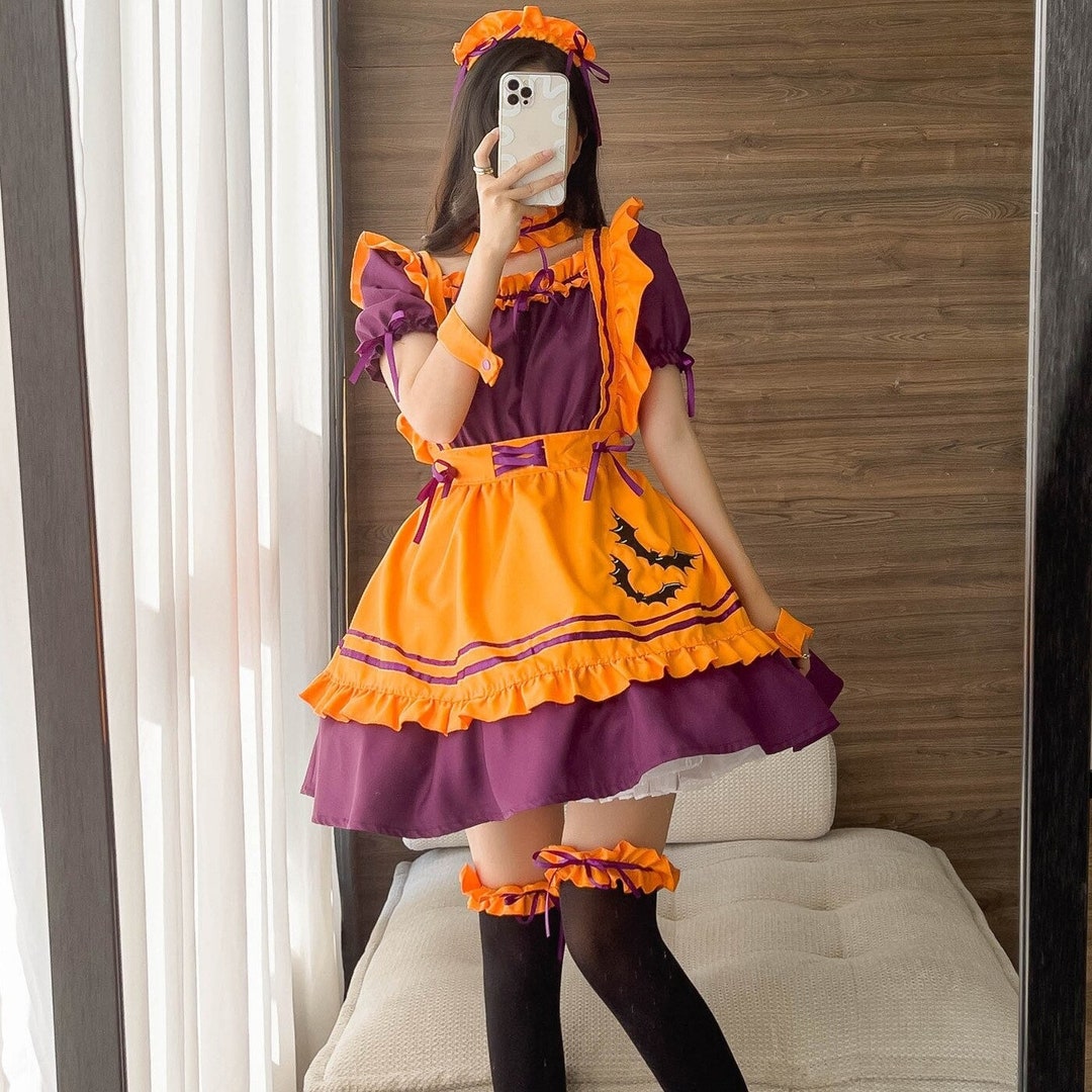 Plus Size Halloween Maid Costume Women / Halloween Adult Costume ...