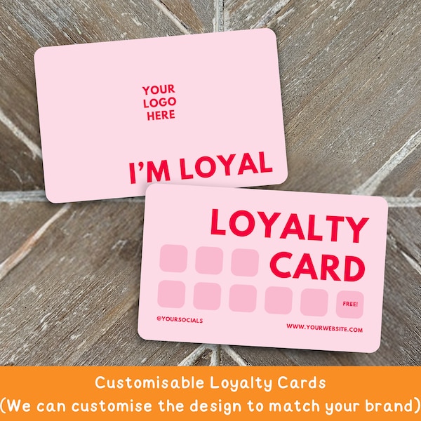 Loyalty Card - Etsy