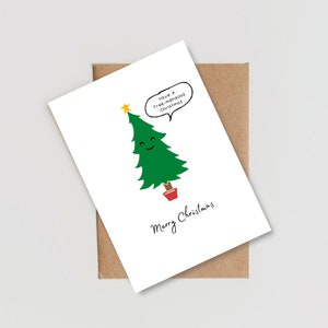 Have A Tree-mendous Chirstmas Card - Punny Christmas Card | Funny ...