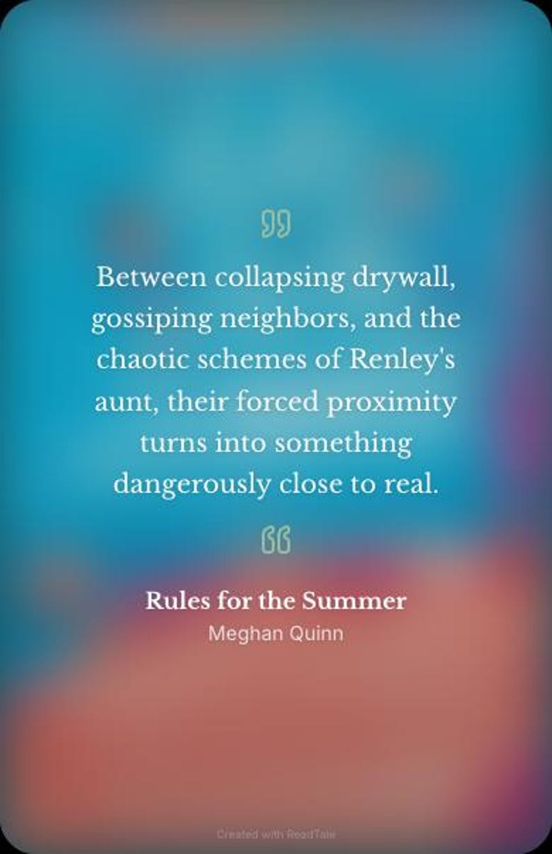 Rules for the Summer Book Club Kit | Meghan Quinn Reading Guide ...