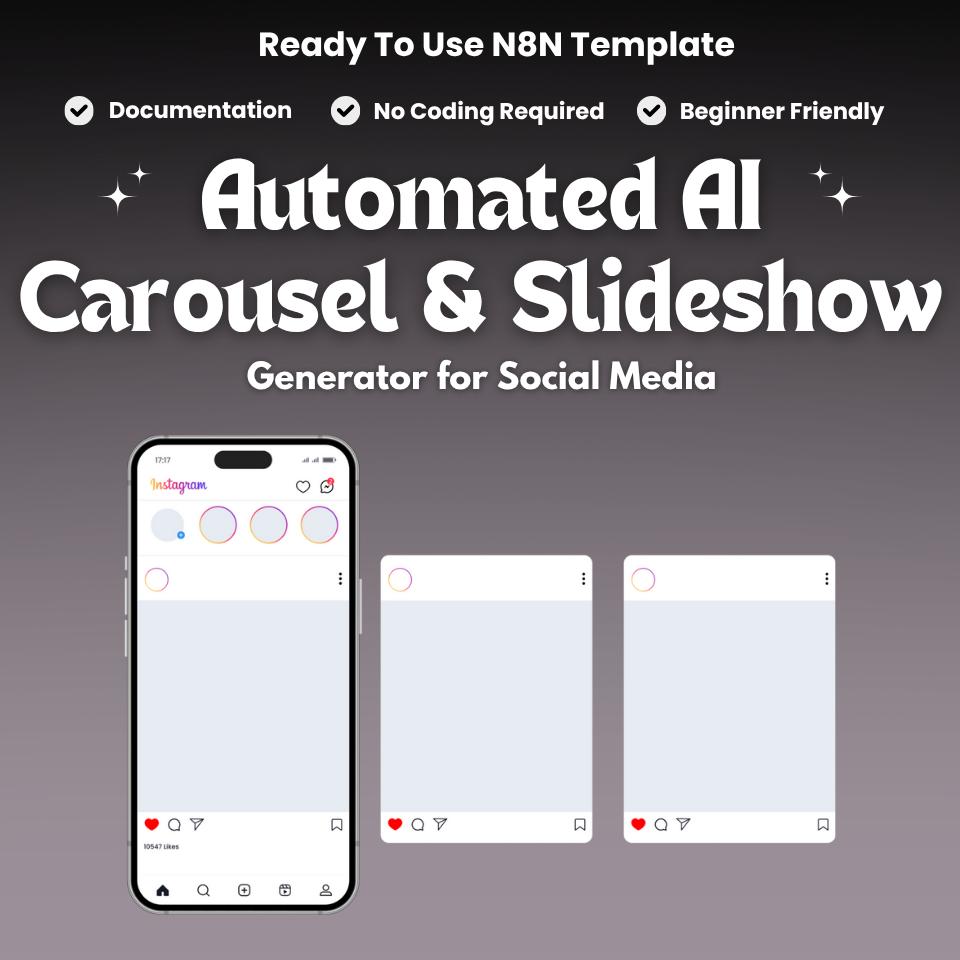 Automated AI Carousel & Slideshow Generator for Social Media | N8n ...