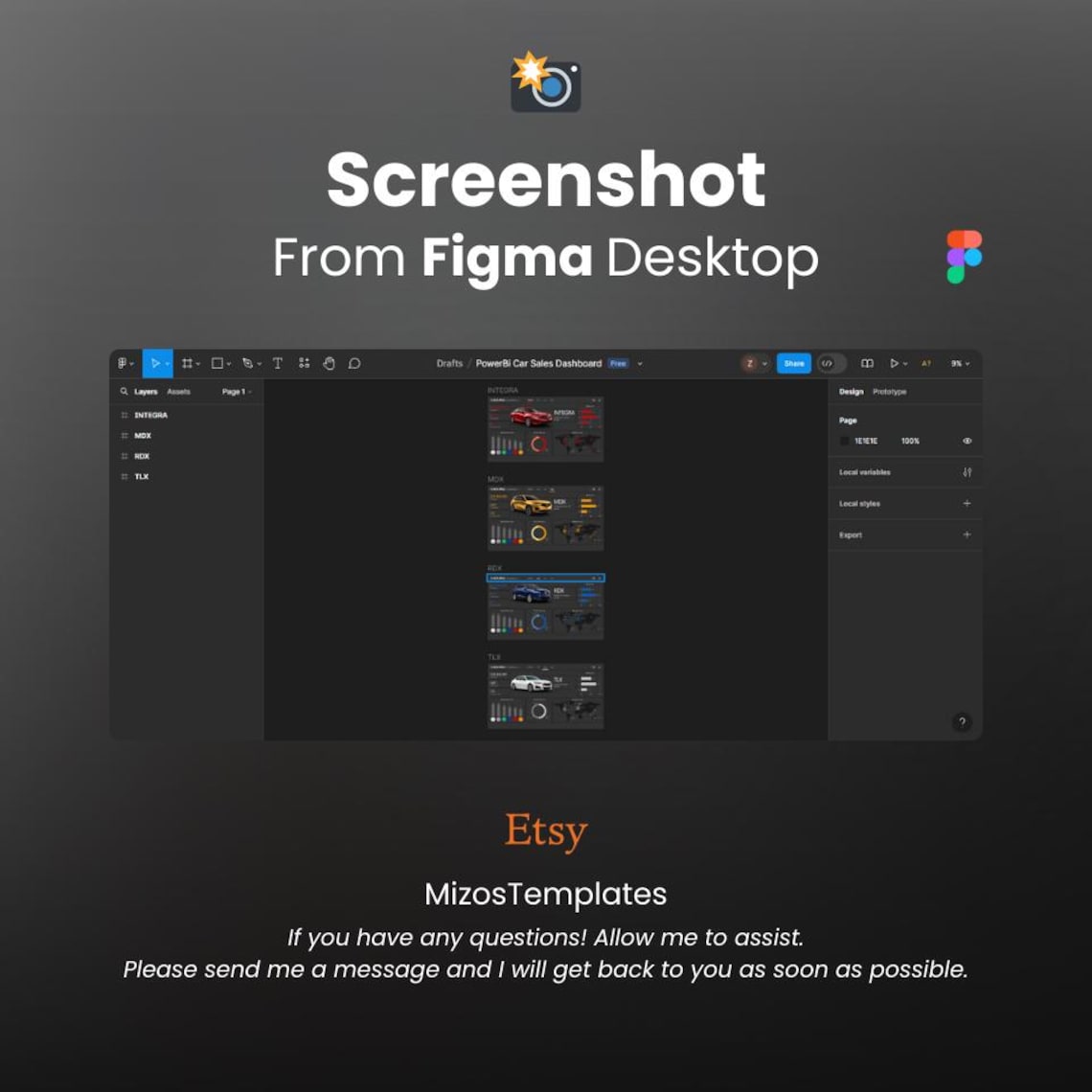 Power BI Car Sales Dashboard Template | Real-time Analysis Package With ...