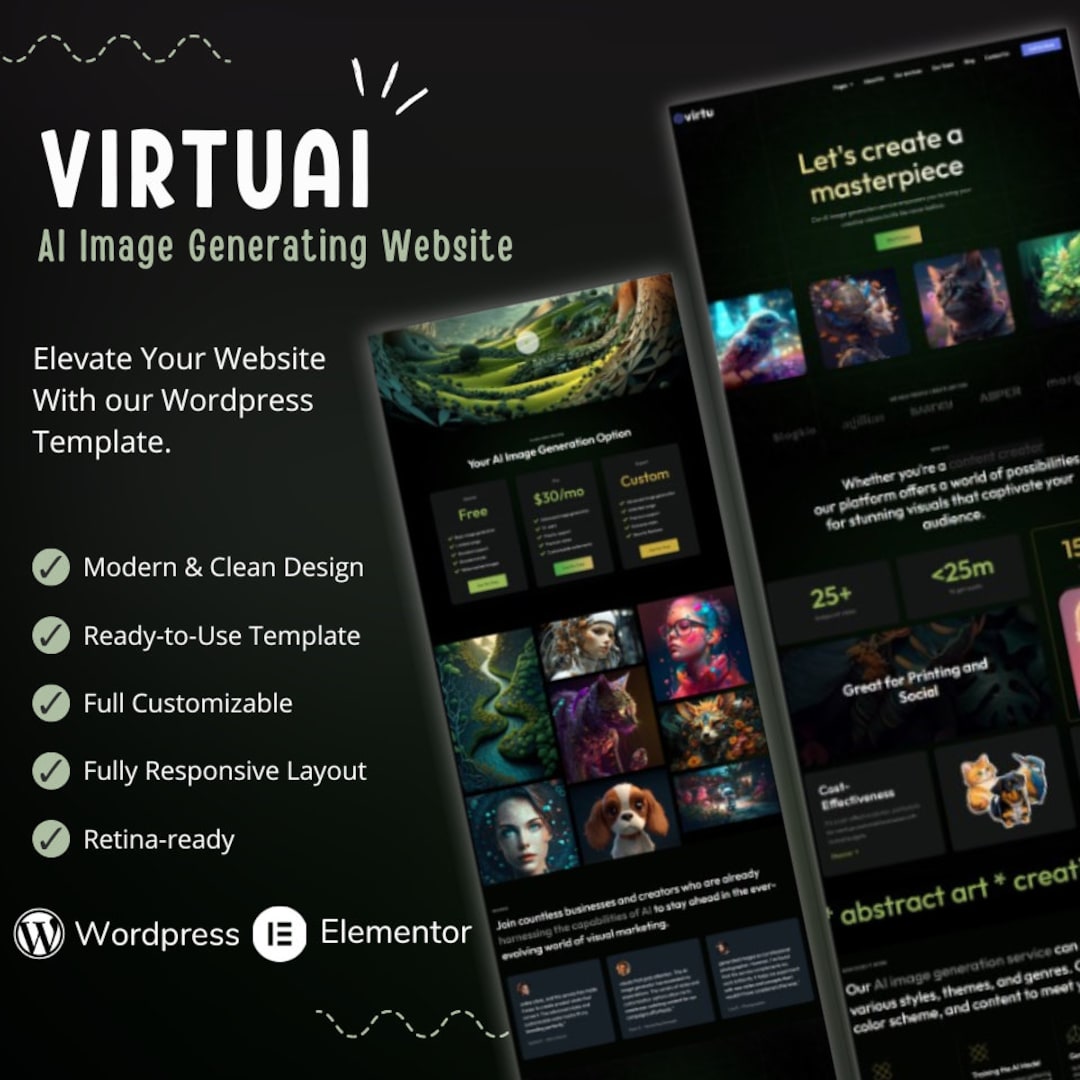 Virtuai - Ai Website Template | Beautiful Artificial Intelligence Wordpress | GPT Chatbot ...
