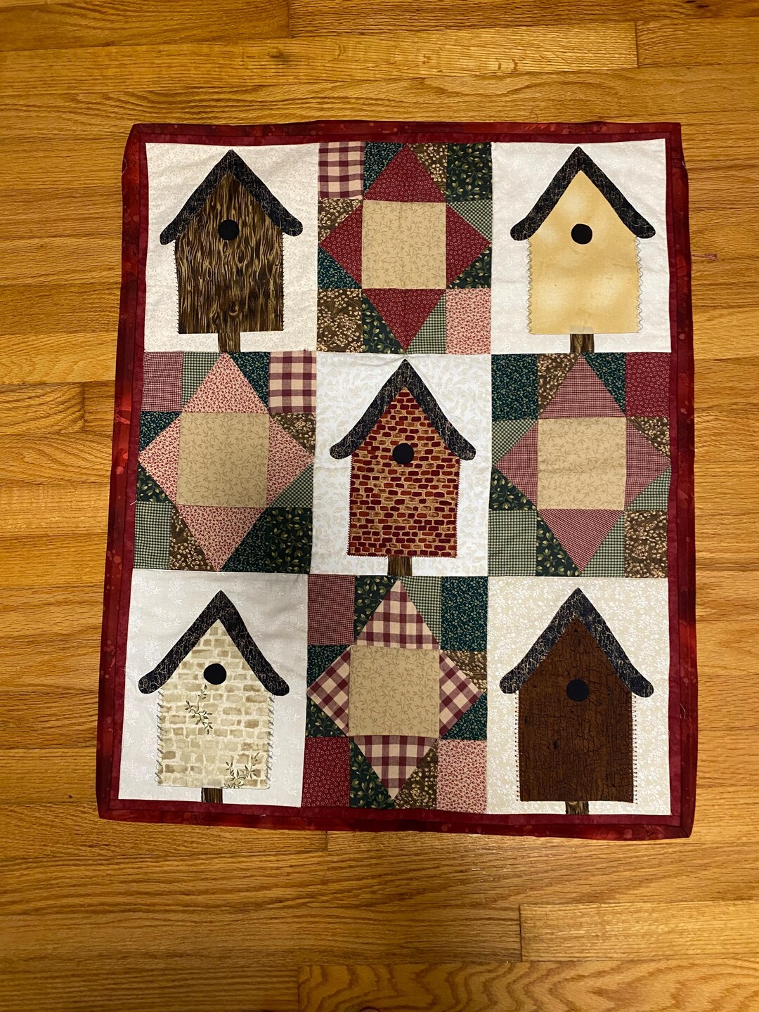 Bird House Quilt - Etsy