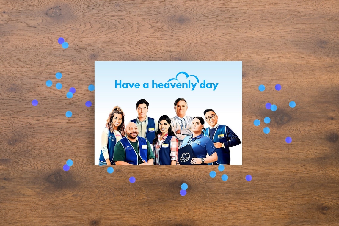 Printable Superstore Birthday Card, Have a Heavenly Day, Superstore TV ...