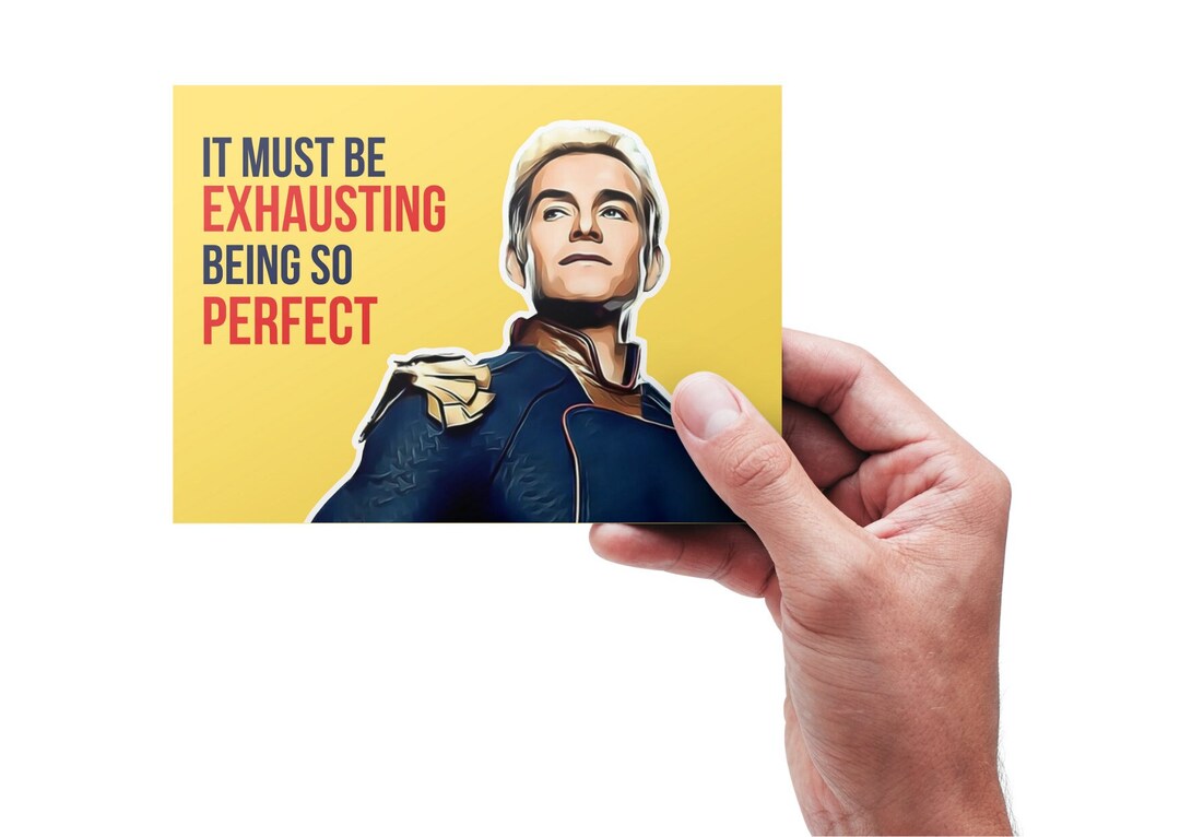 Printable Homelander Birthday Card, Homelander Love Card, Funny the ...