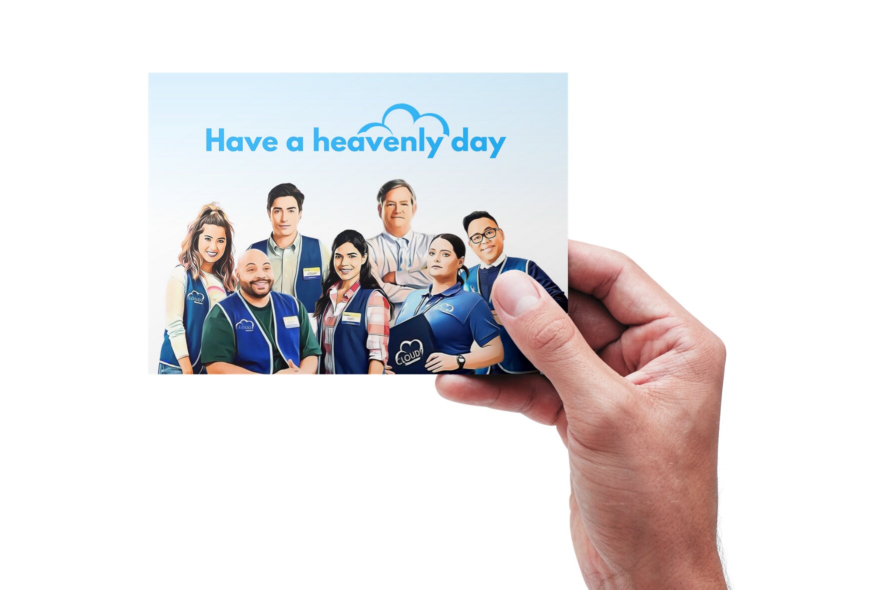 Printable Superstore Birthday Card, Have a Heavenly Day, Superstore TV ...