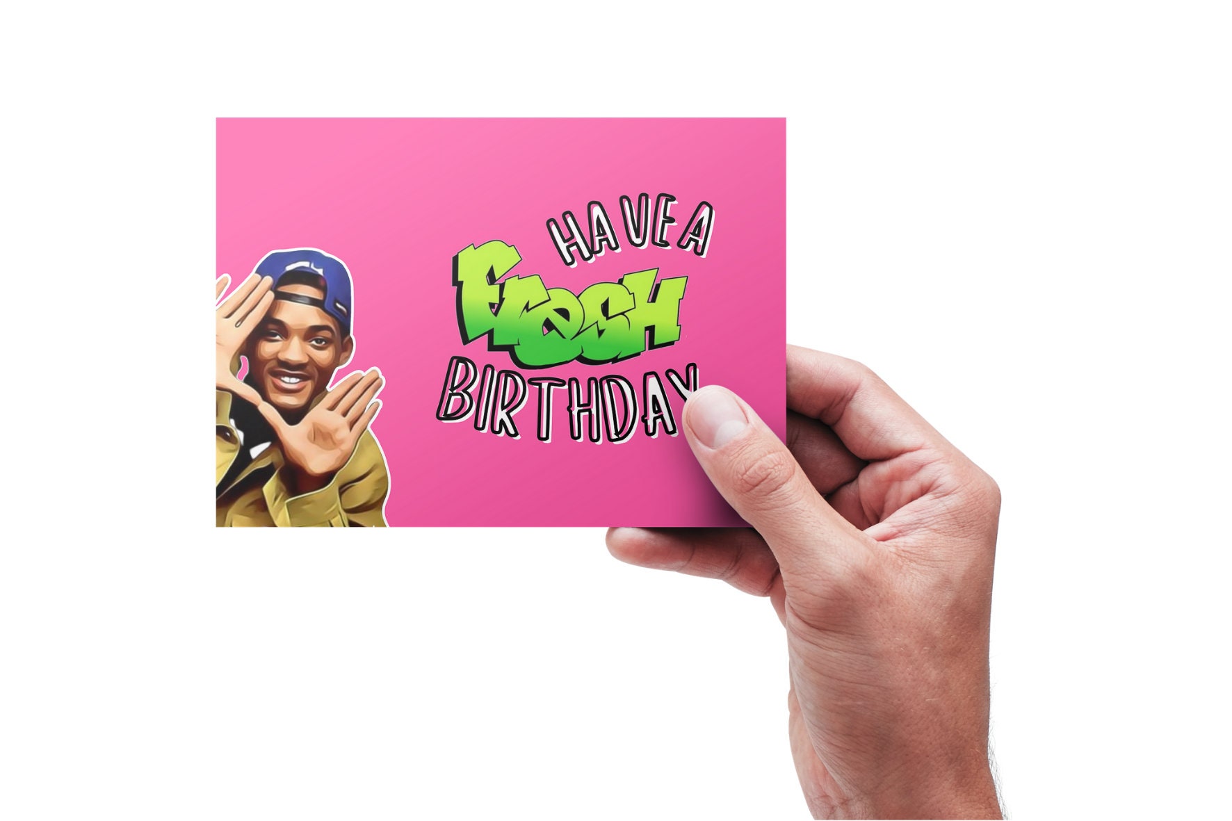 Printable Will Smith Birthday Card, Fresh Prince of Bel-air Birthday ...
