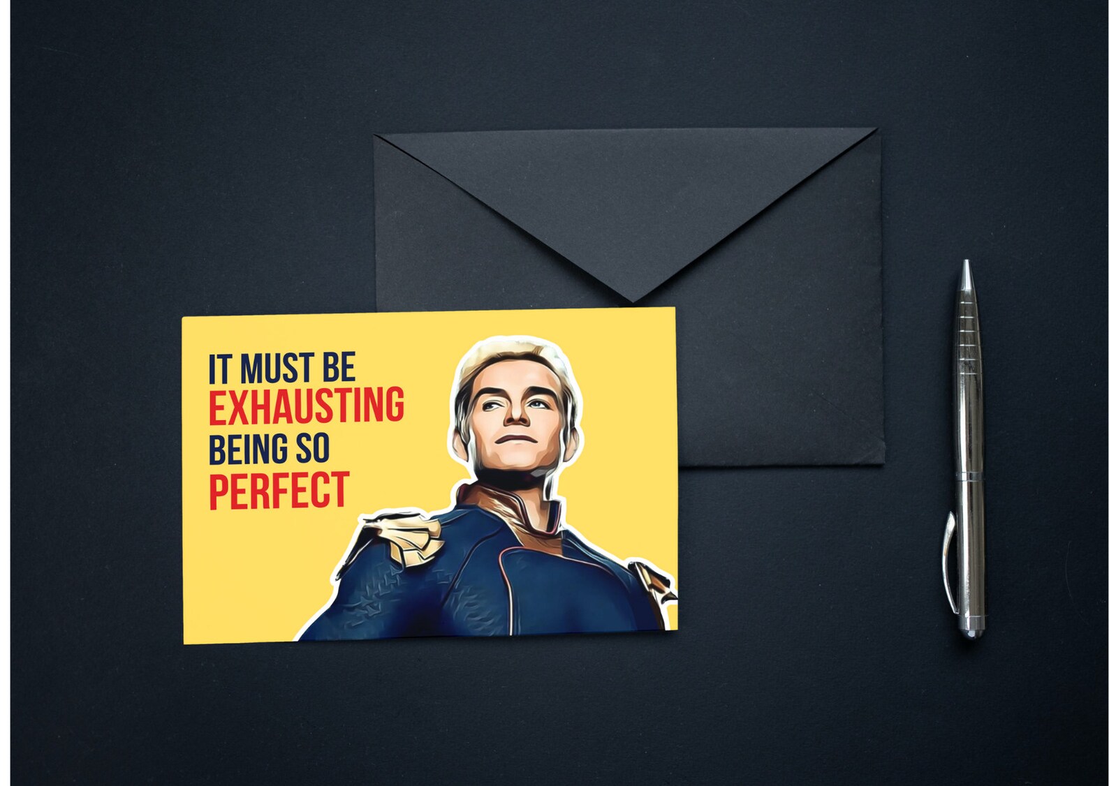 Printable Homelander Birthday Card, Homelander Love Card, Funny the ...