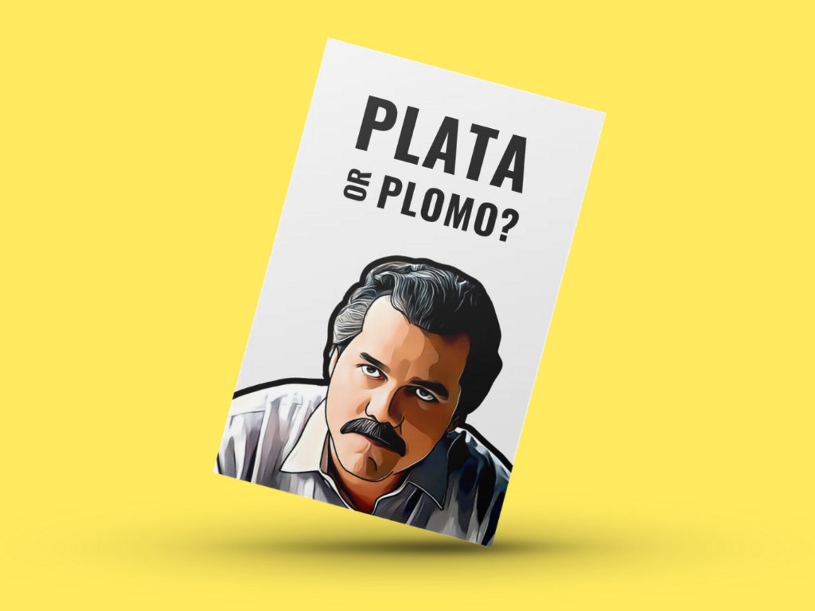 Printable Narcos Card, Pablo Escobar Birthday Card, Plata O Plomo ...