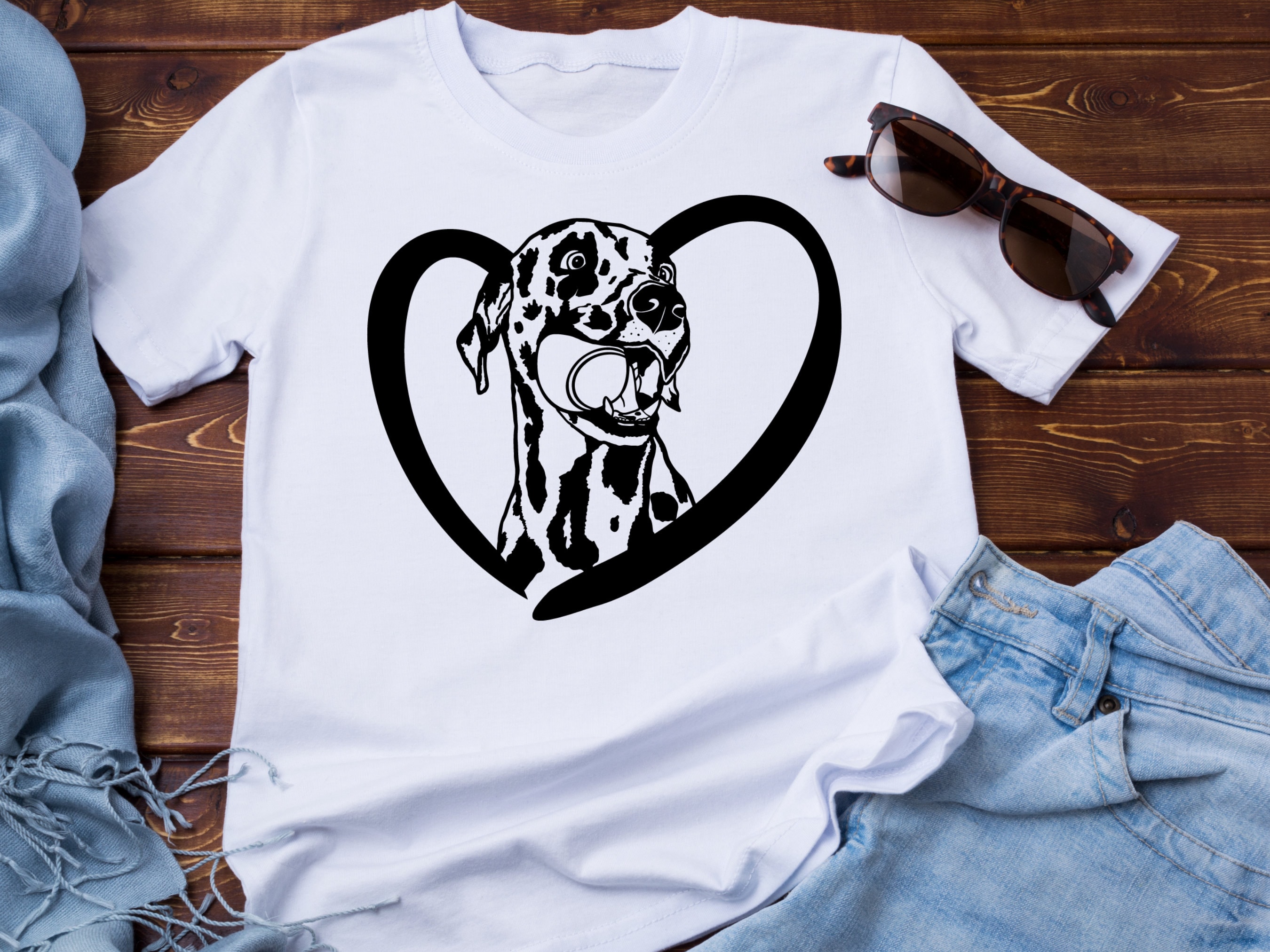 Dalmatian SVG, Dalmatian Lover SVG, I Love Dalmatians, Dalmatian ...