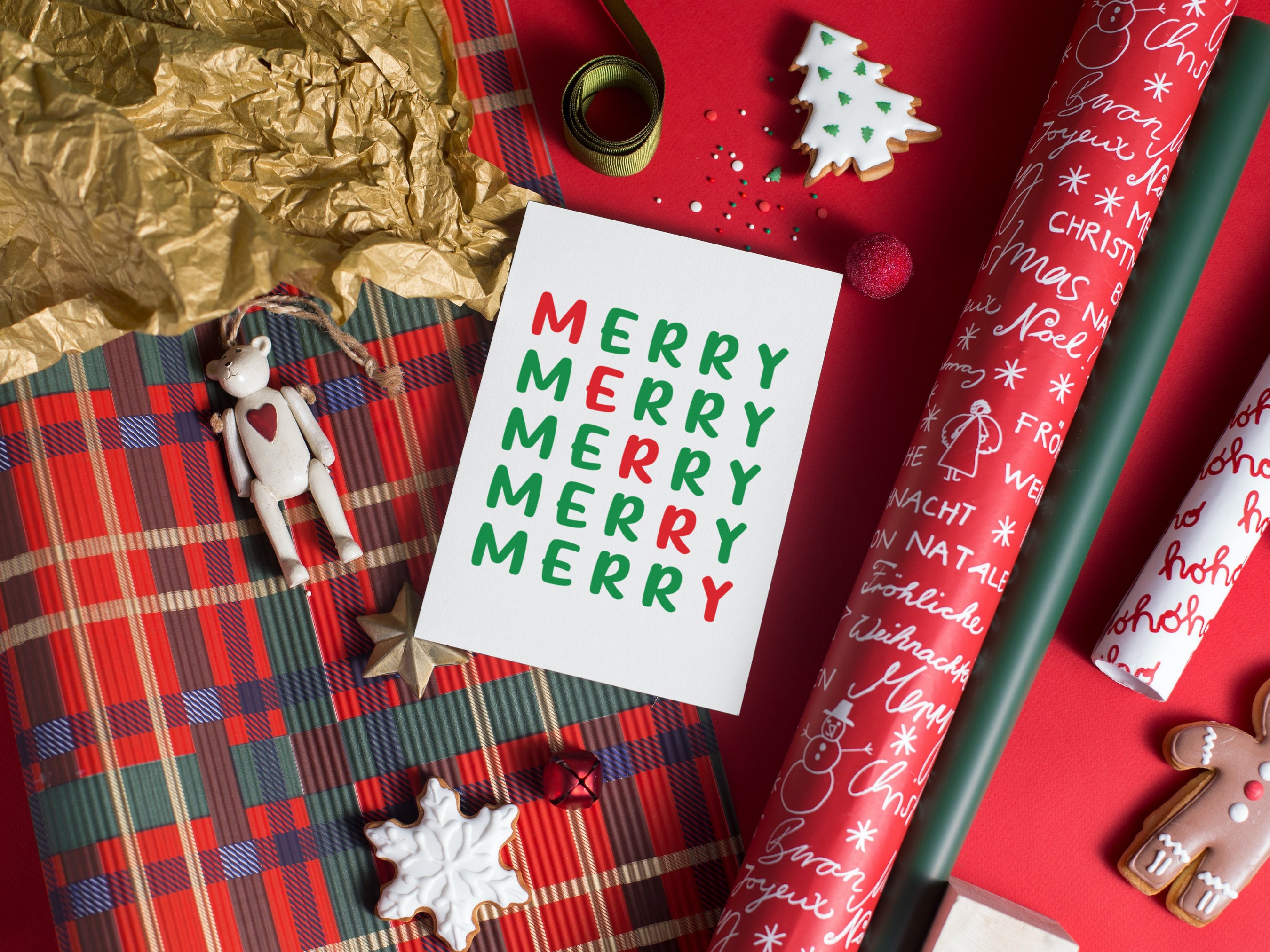Merry Svg Pdf Png Merry Christmas Svg Cricut Silhouette - Etsy
