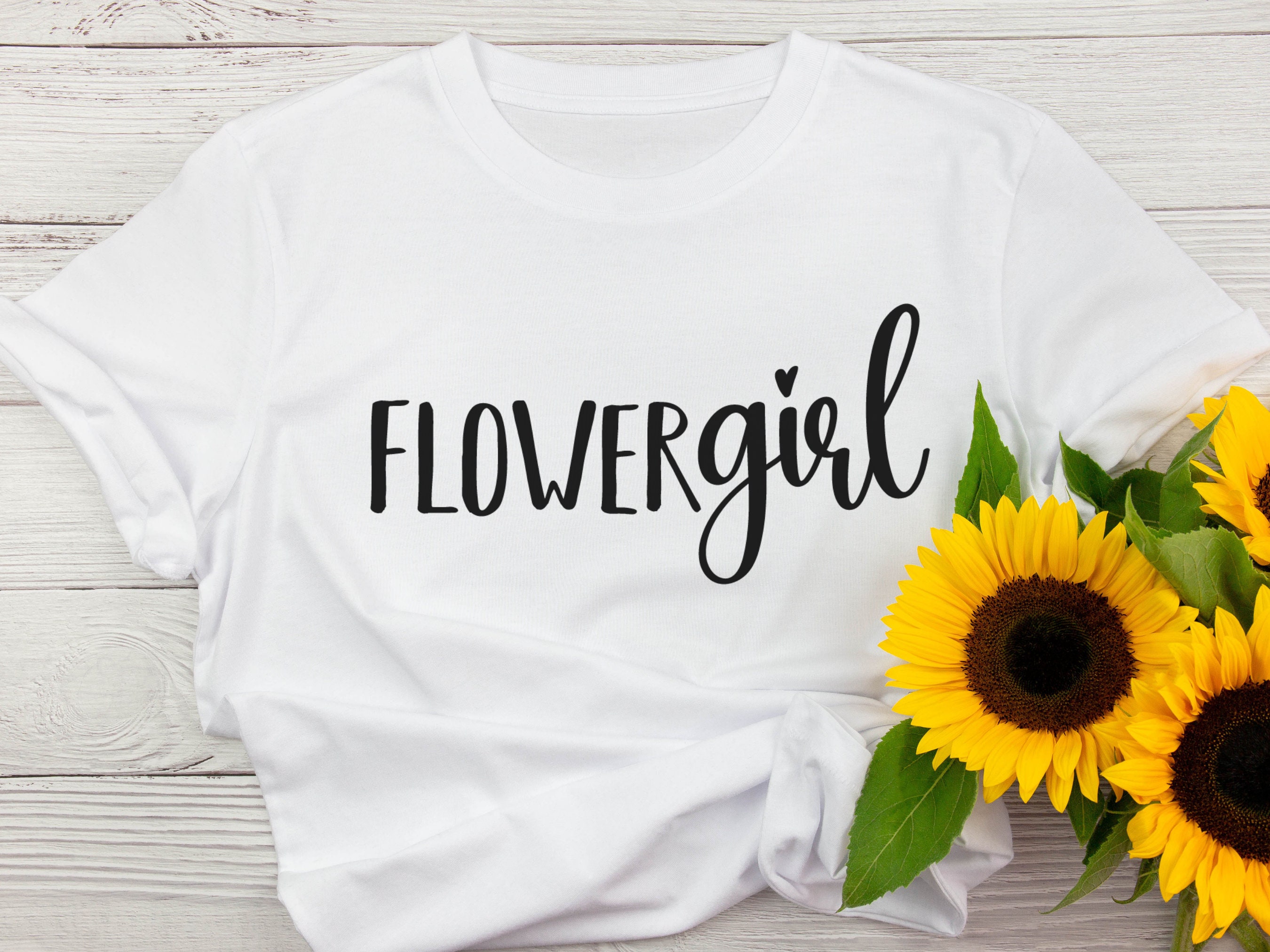 Flower Girl SVG, Wedding SVG, Wedding Party Svg, Cricut Cut Files ...