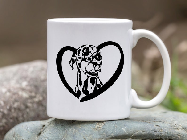 Dalmatian SVG, Dalmatian Lover SVG, I Love Dalmatians, Dalmatian ...