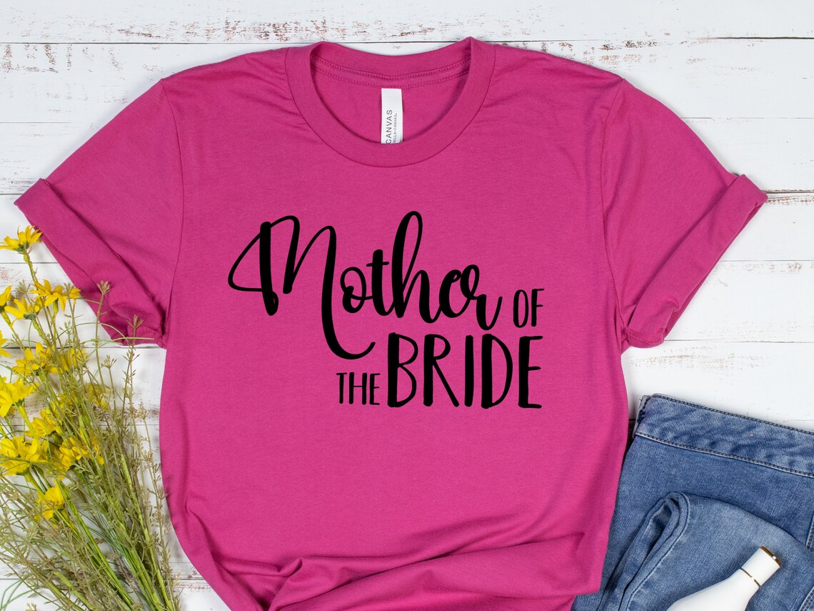 Mother of the Bride SVG Wedding Party SVG Brides Mother Svg - Etsy