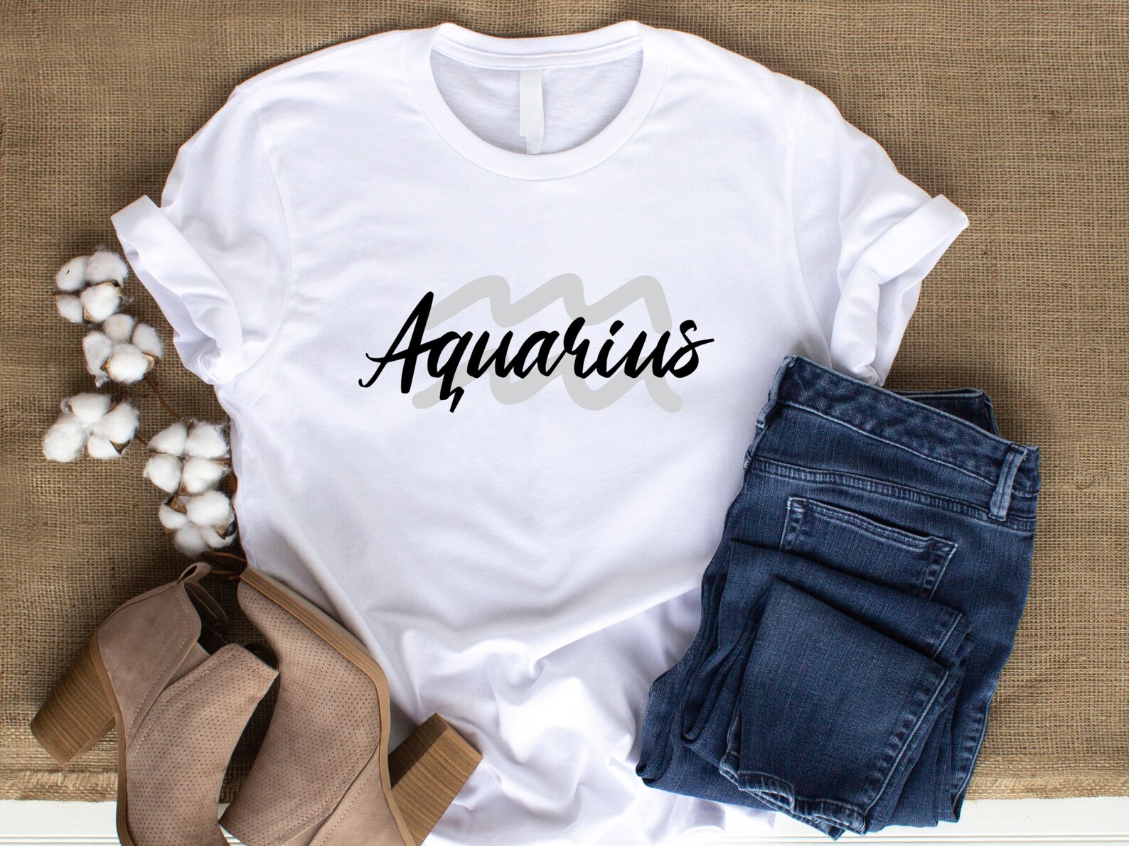 Aquarius Zodiac SVG, Aquarius Sign, Aquarius Astrology, Horoscope SVG ...