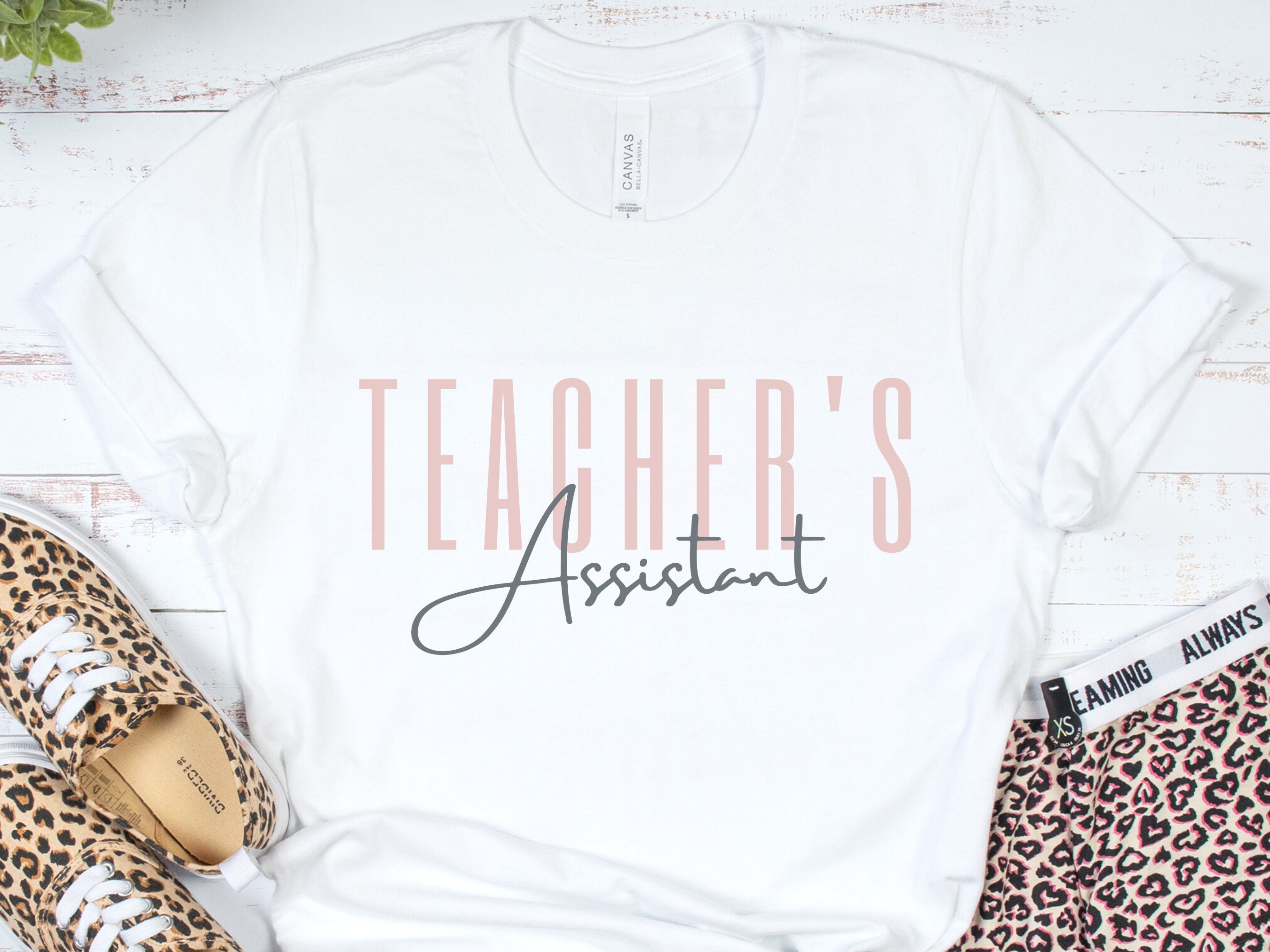 Teacher's Assistant Svg, Gifts for Ta's Svg, Teacher Shirt Svg, Cricut ...