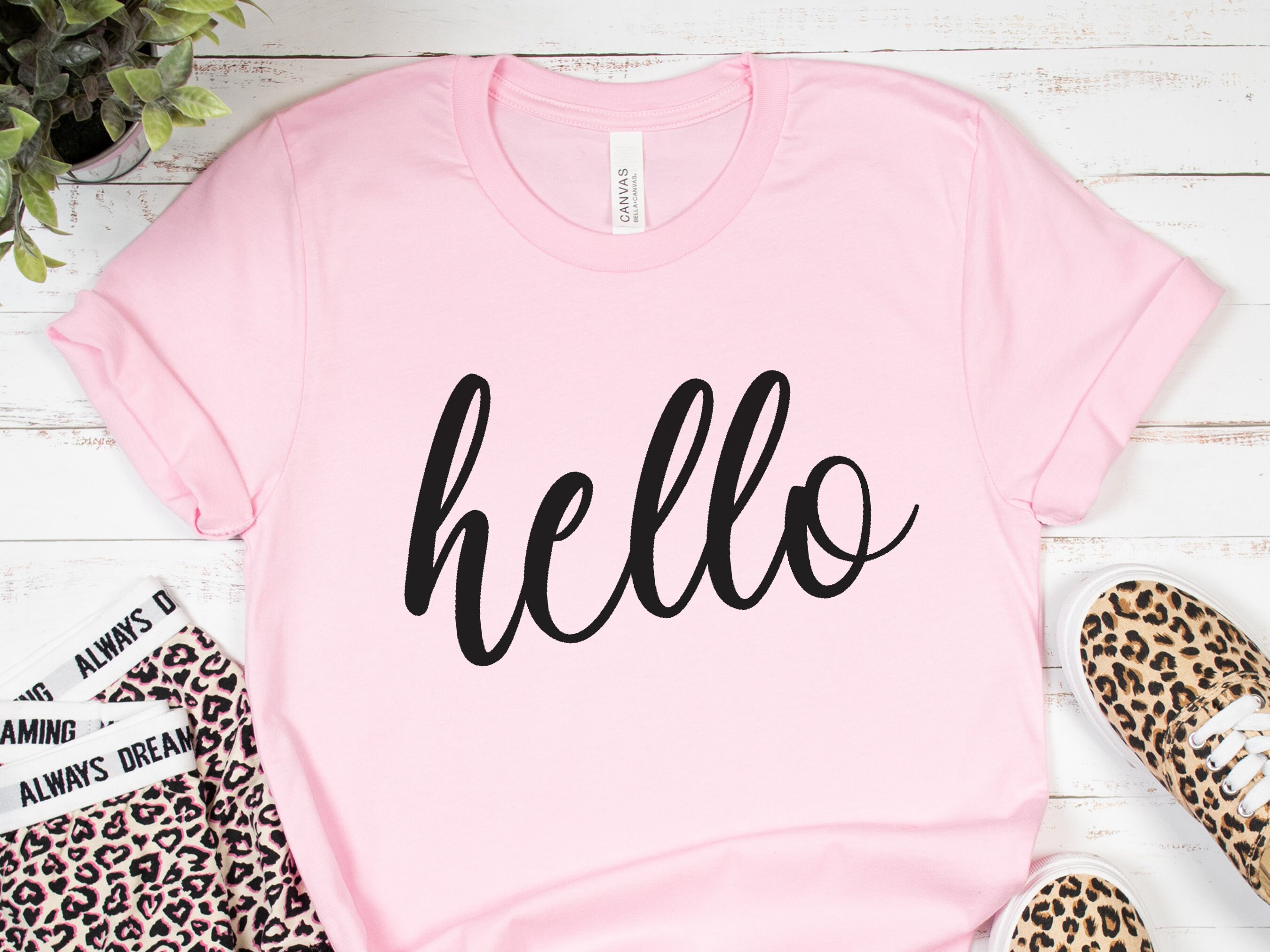 Hello SVG Png Pdf, Hello Sign SVG, Hello Cut File, T-shirts for Women ...