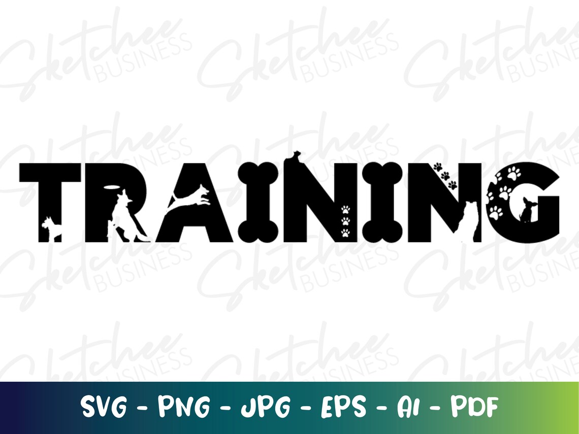 Training Svg Pdf Png, Dog Trainer Svg, Dog Lover, Cricut Cut Files ...