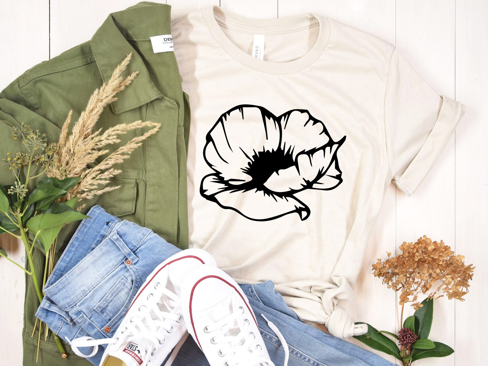 Poppy Flower SVG Pdf Png, Poppies SVG, Cricut Cut Files, Silhouette ...