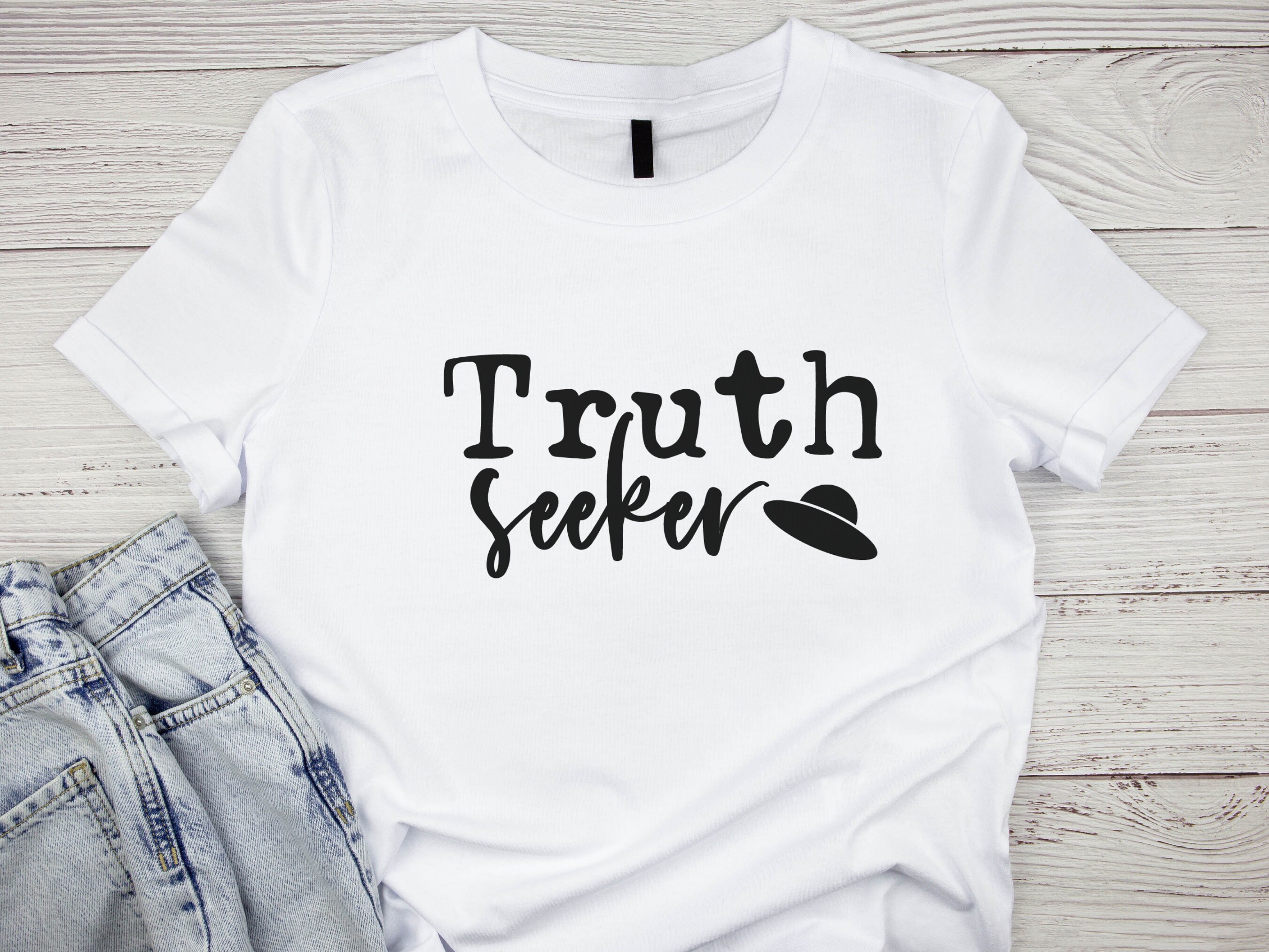 Truth Seeker SVG, Paranormal SVG, UFO Svg, Paranormal, Cricut Cut Files ...