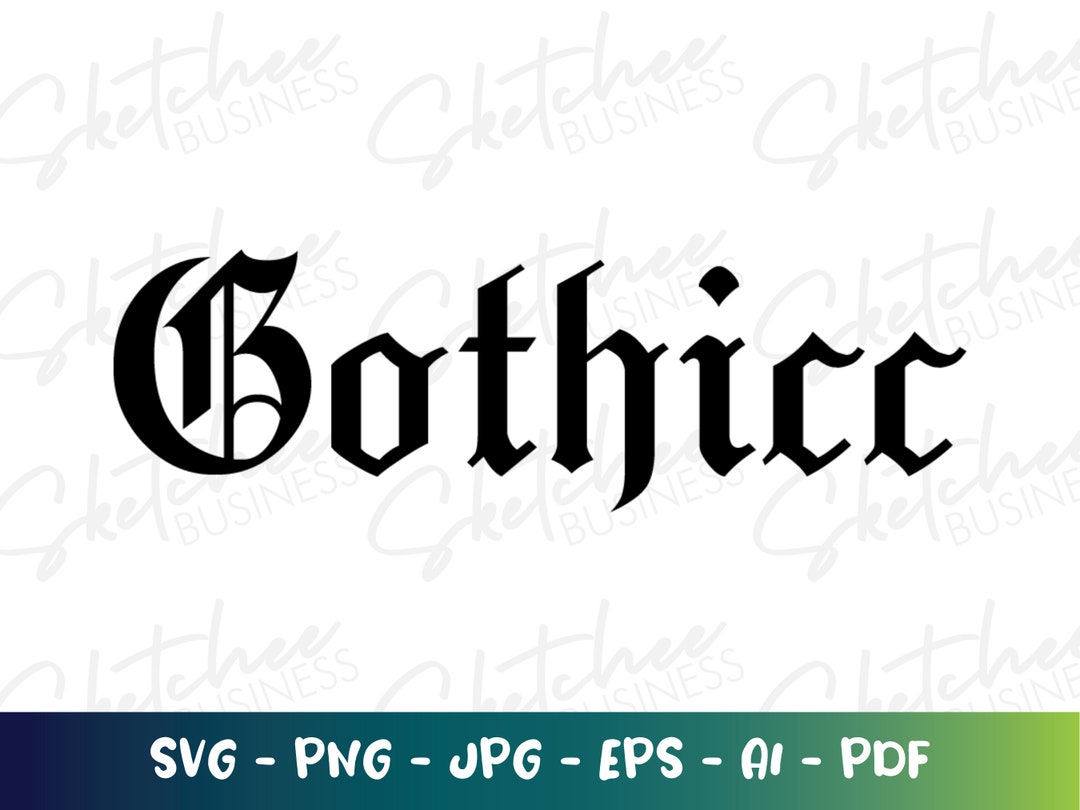 Gothicc Svg Png Pdf, Gothic Girl, Curvy Goth Girl, Cricut Cut Files ...