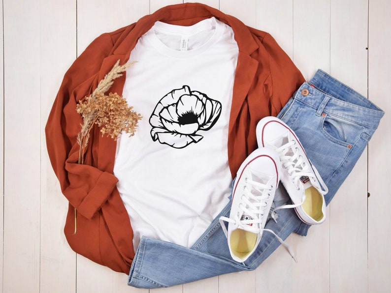 Poppy Bundle SVG Pdf Png, Poppies SVG, Cricut Cut Files, Silhouette ...