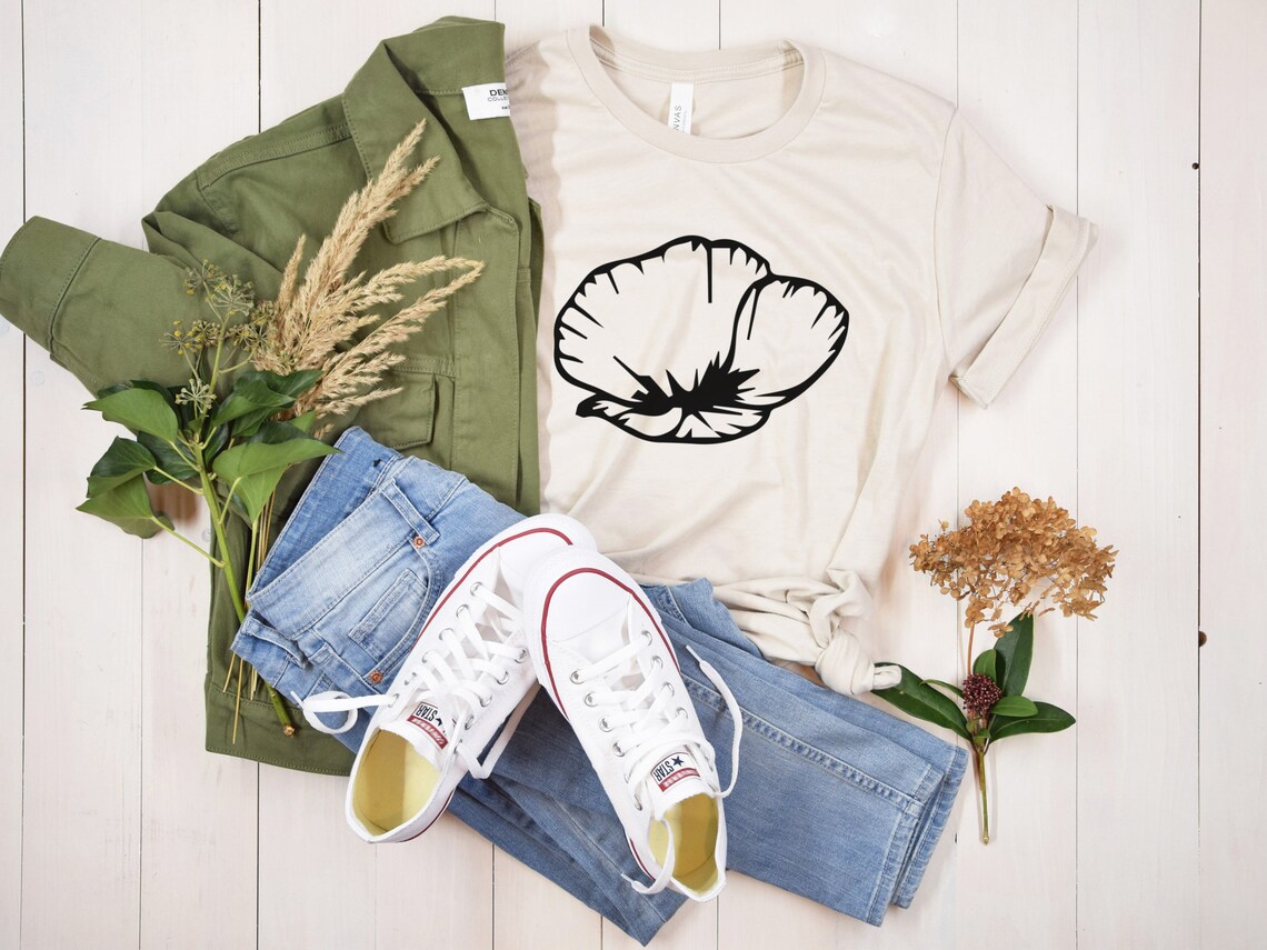 Poppy Bundle SVG Pdf Png Poppies SVG Cricut Cut Files - Etsy