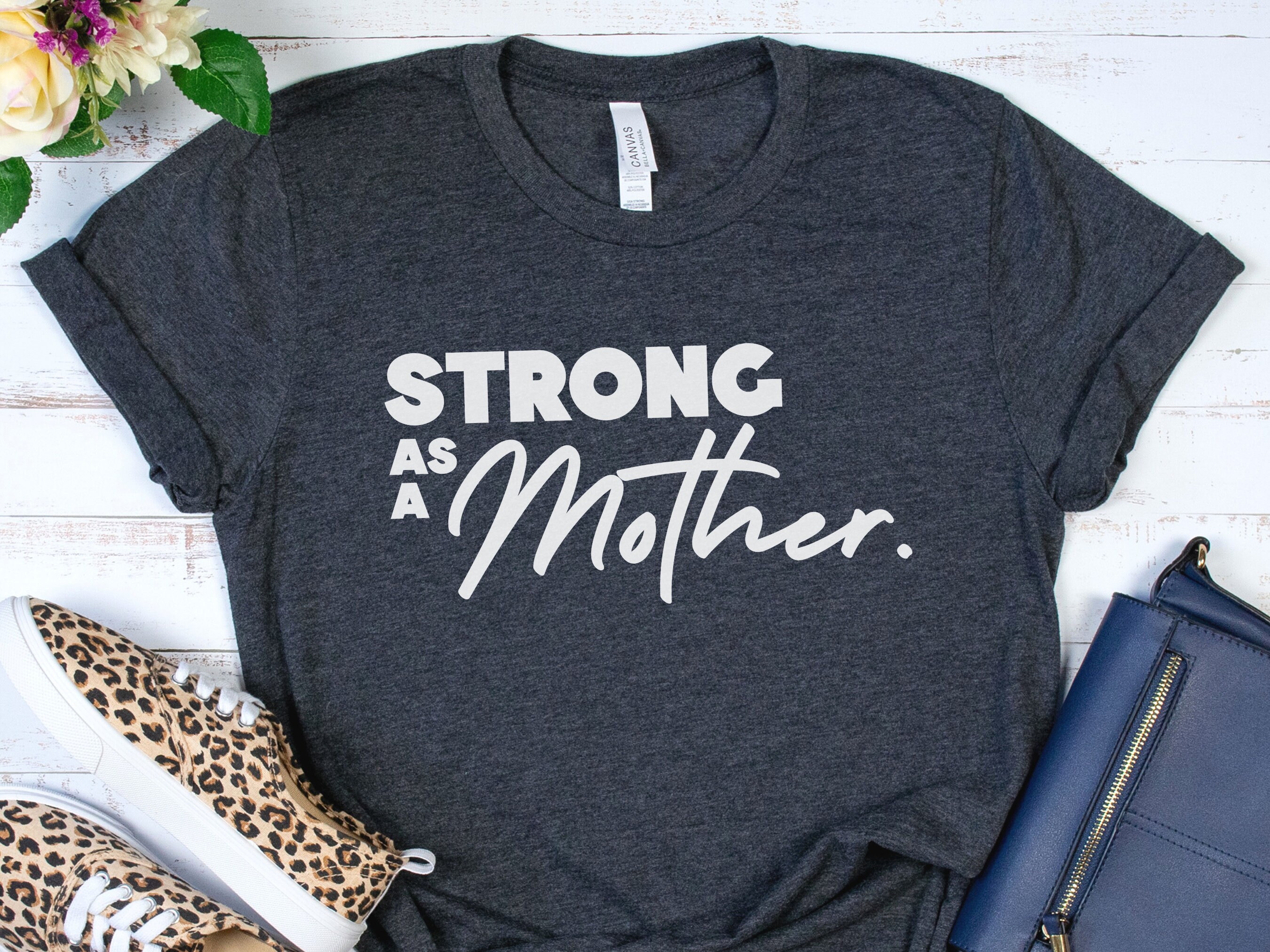 Strong as a Mother SVG, Mom SVG, Shirts for Strong Moms, Cricut Cut ...