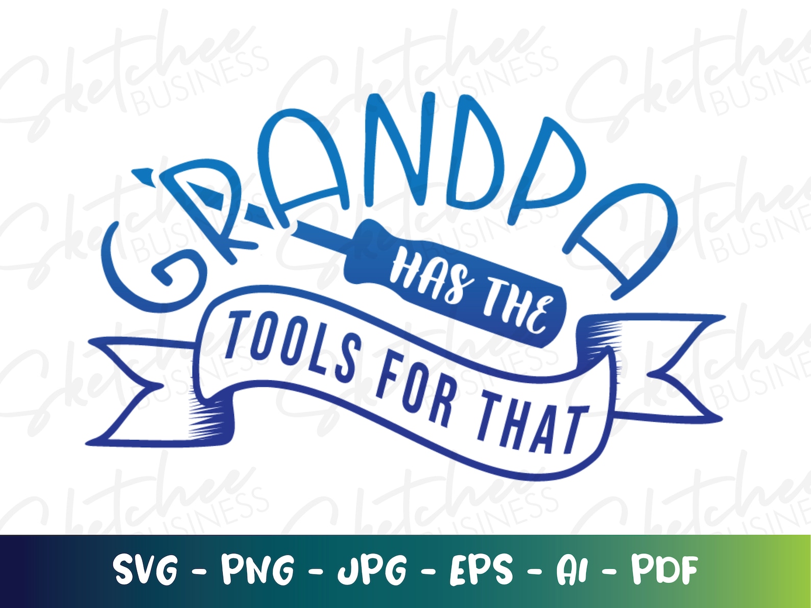 Grandpa Has the Tools for That Svg, Gifts for Grandfathers, Gifts for ...