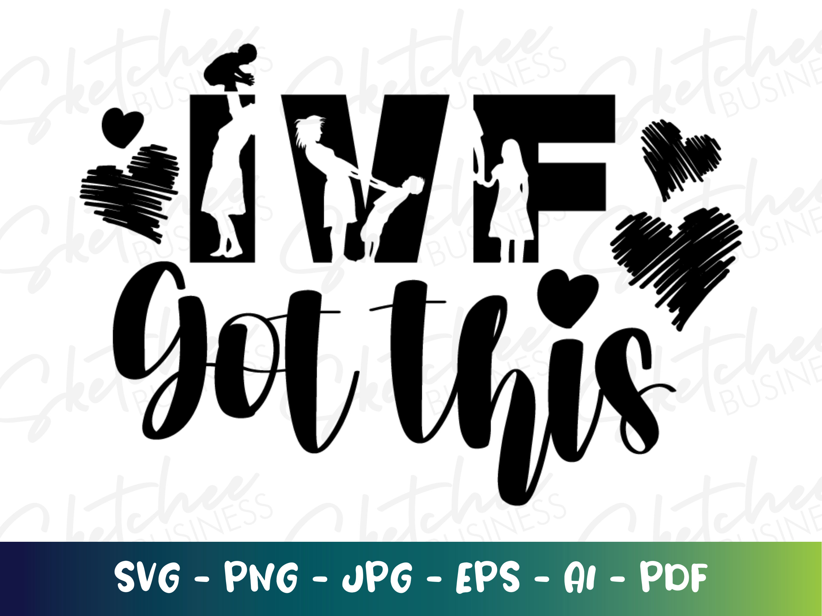 IVF Got This SVG, Fertility Svg, IVF Treatments, Cut Files Cricut ...