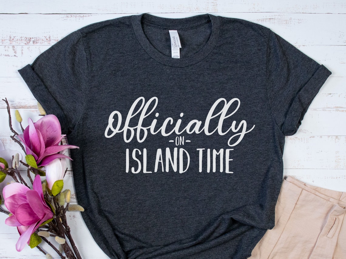 Officially on Island Time SVG Girls Trip SVG Girls Weekend - Etsy