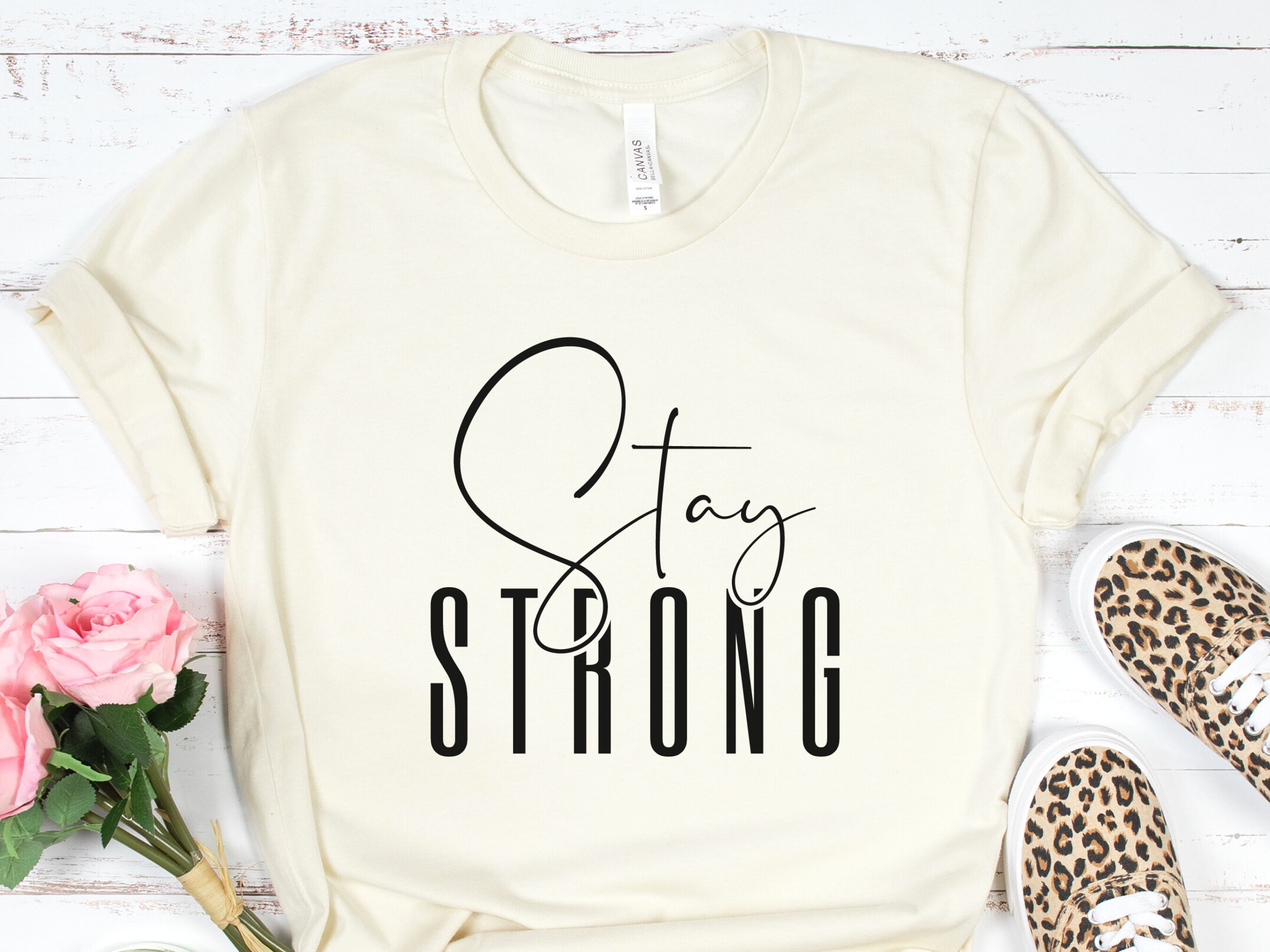 Stay Strong SVG Pdf Png Strength SVG Motivation Cricut Cut - Etsy