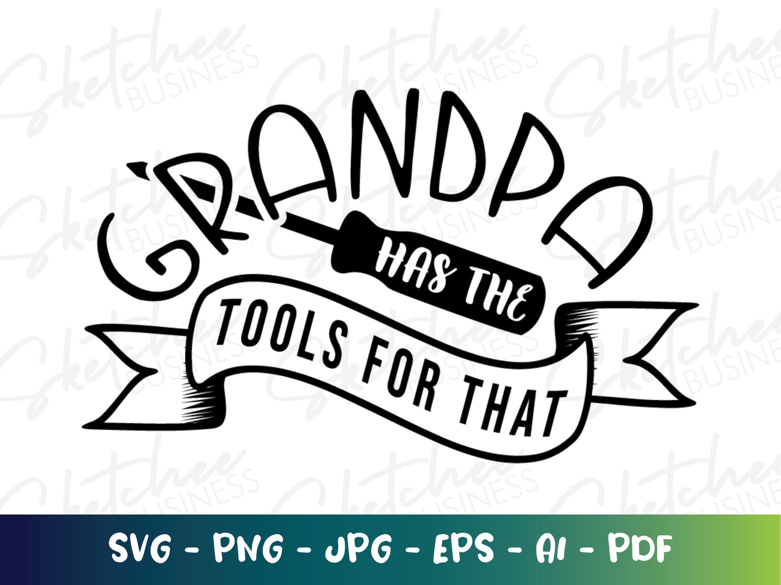 Grandpa Has the Tools for That Svg, Gifts for Grandfathers, Gifts for ...