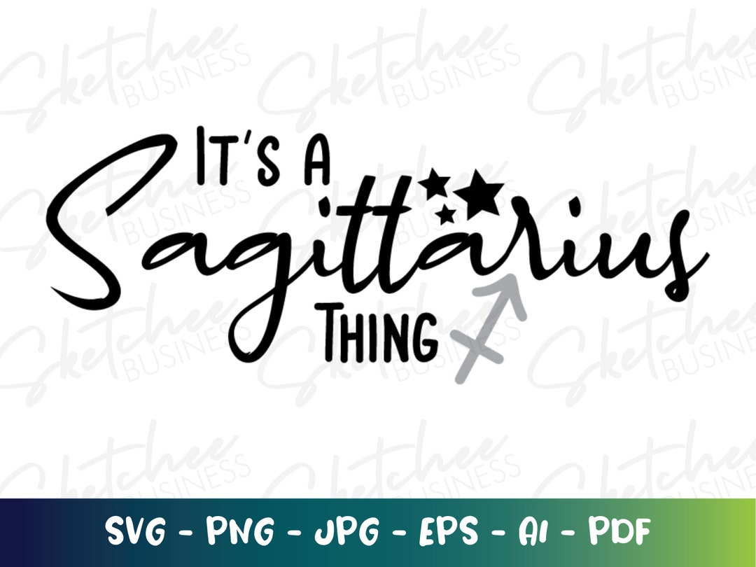 Sagittarius Zodiac SVG, Sagittarius Sign, Sagittarius Astrology ...