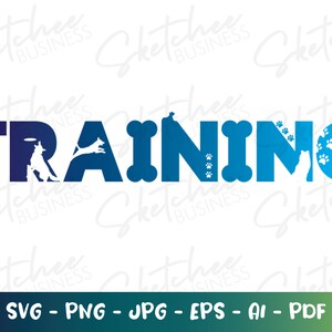 Training Svg Pdf Png, Dog Trainer Svg, Dog Lover, Cricut Cut Files ...