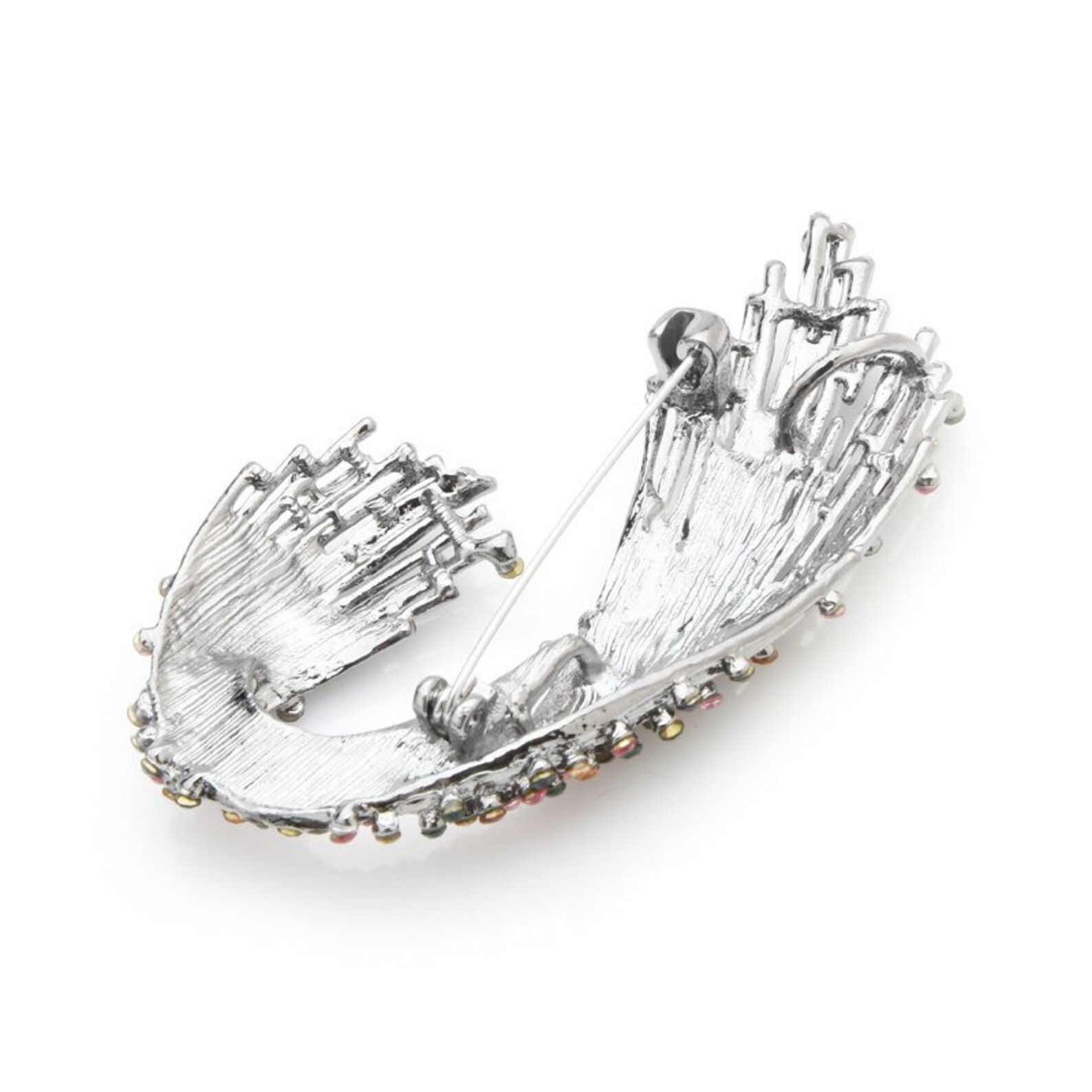 Multicolor Rhinestone Geometric Shape Brooches Women Weddings Brooch ...