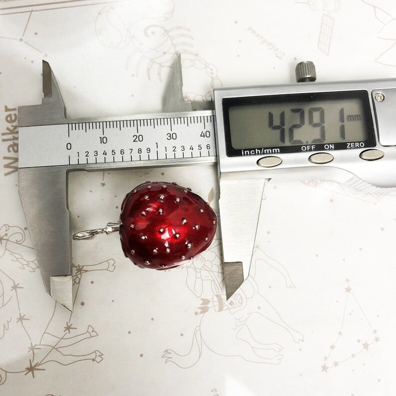 Red Strawberry Locket New Fashion Love Jewelry Europe Bijoux ...