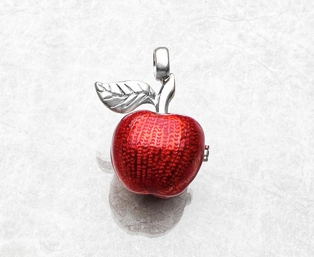 Pendant Big Red Apple Locket Brand New Fashion Jewelry Europe 925 ...