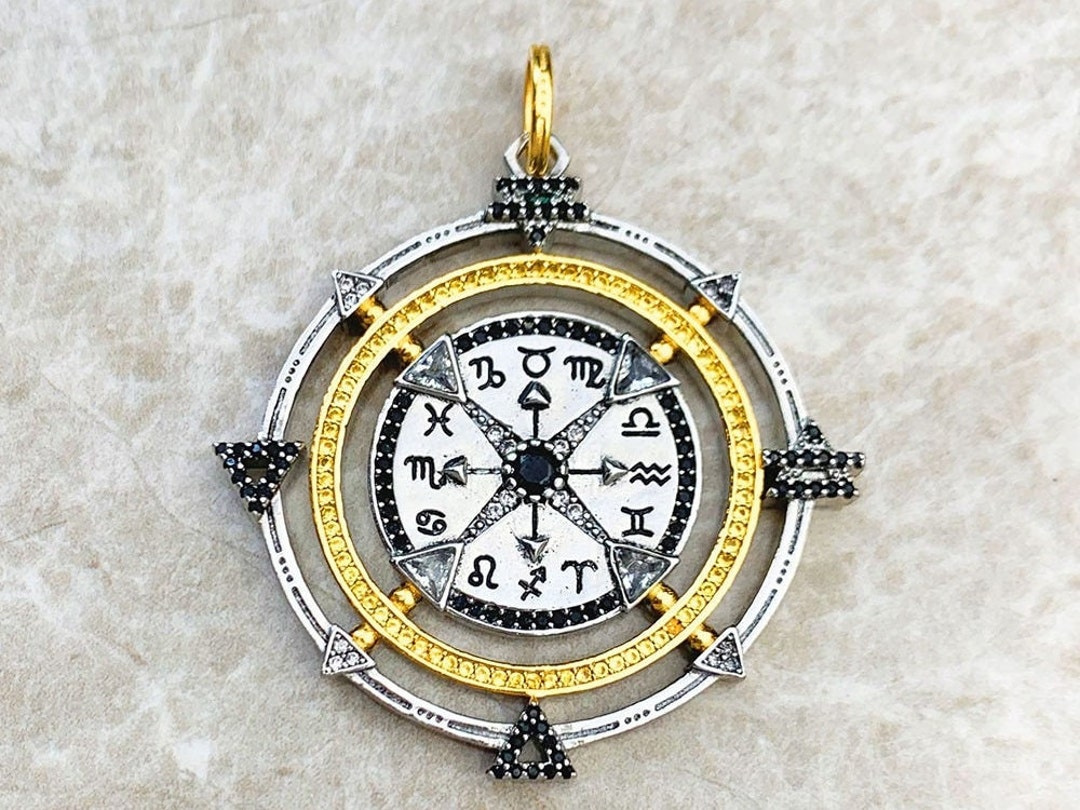 Amulet Elements of Nature Black-gold Brand New Jewelry Europe Style ...