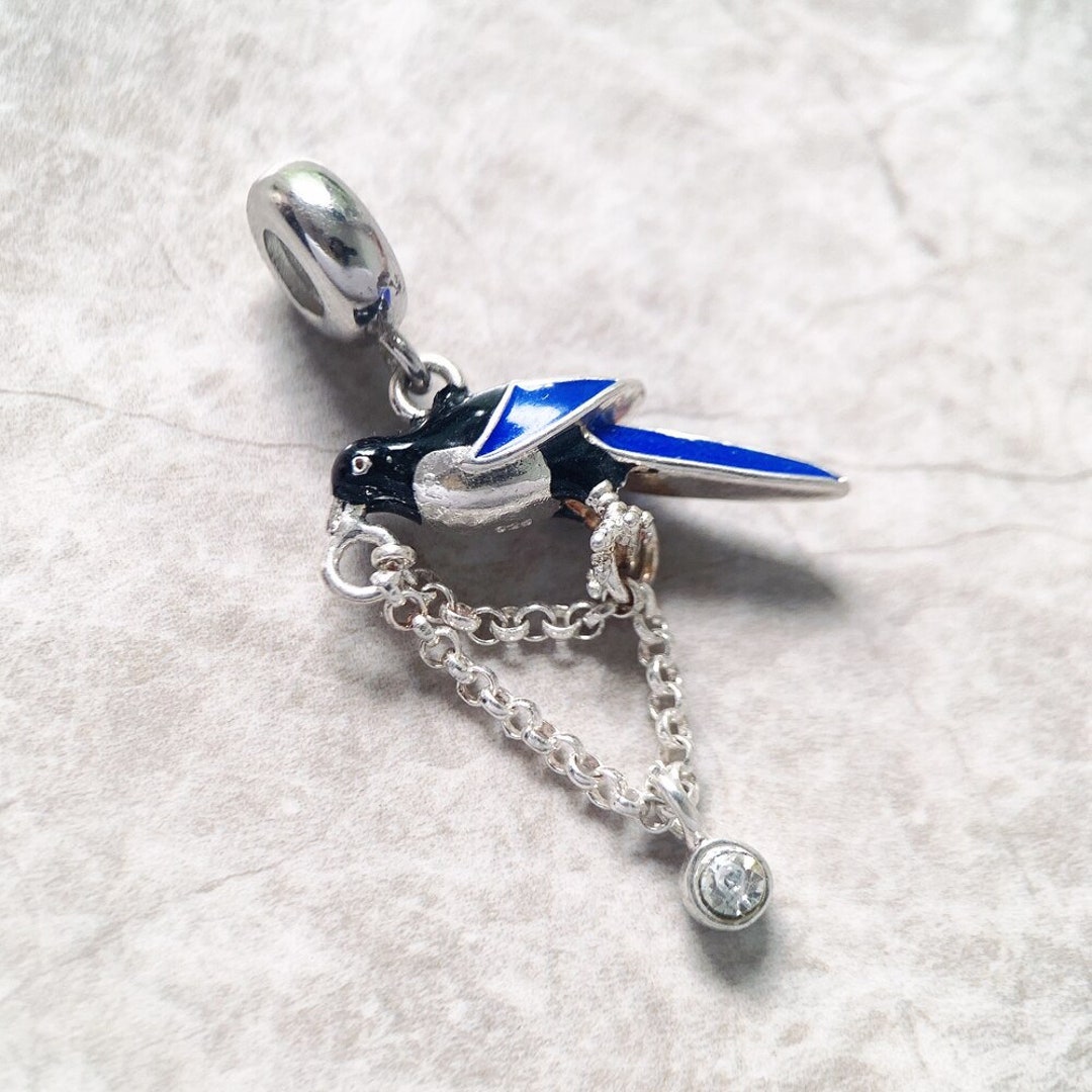Magpie Bird Charm New Cute Lucky Women Jewelry Trendy Gift. - Etsy UK