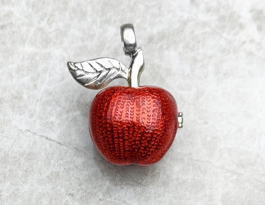 Pendant Big Red Apple Locket Brand New Fashion Jewelry Europe 925 ...