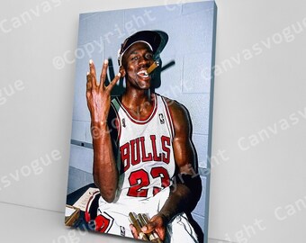 Jordan Canvas Art | Etsy