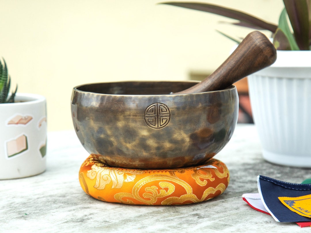 8-inch Full Moon Singing Bowls-tibetan Singing Bowl - Professional ...