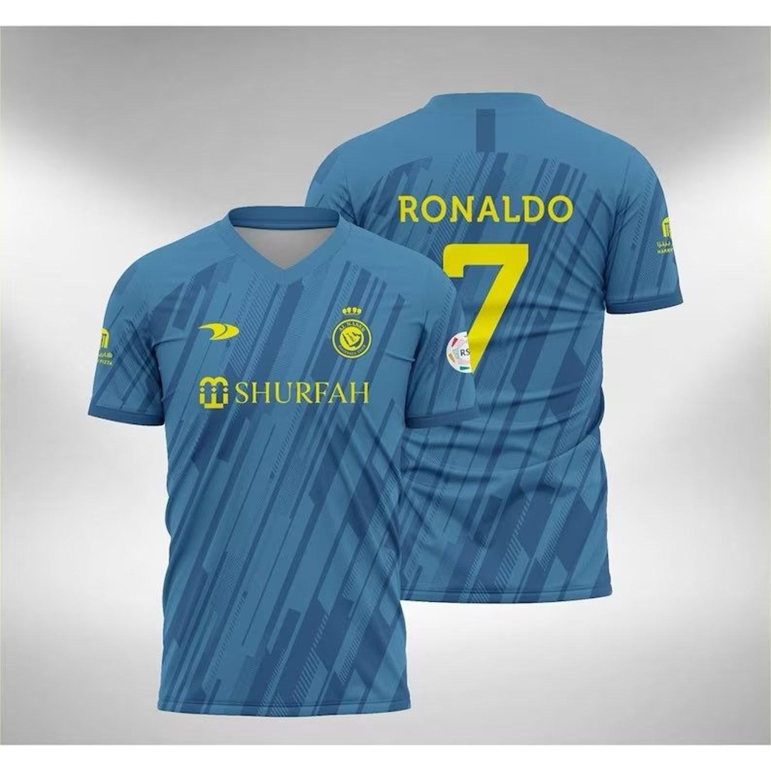 Cristiano Ronaido 7 Away Al Nassr Jersey 2022 2023 Cr7 Home Etsy