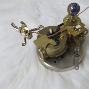 Mechanical-astronomic-astrological Clock Sphere Tellür Globemoons and ...